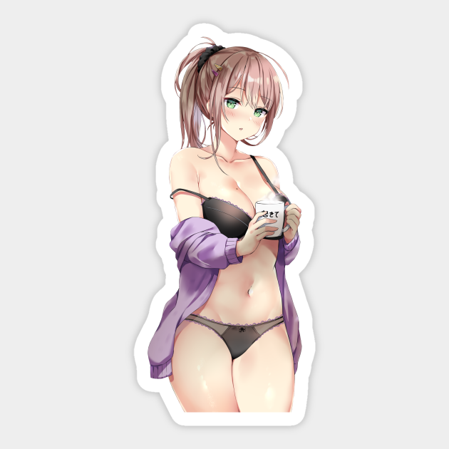 Sexy Anime Girl Sexy Anime Girl Sticker Teepublic